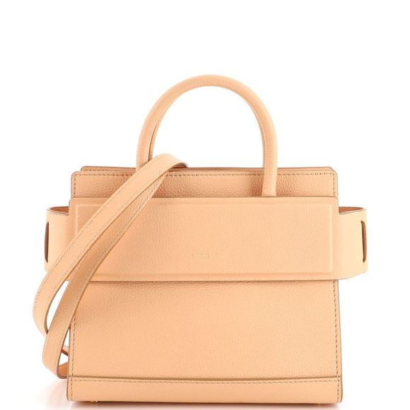 Givenchy | Bags | Givenchy Horizon Satchel Leather Mini Neutral | Poshmark